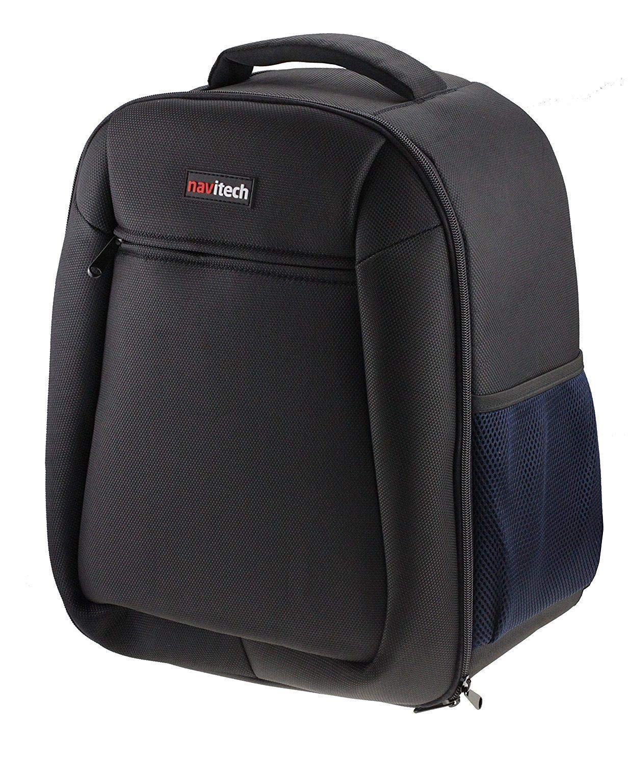 Navitech Rugged Black VR Backpack Compatible With Honggu VR Headset