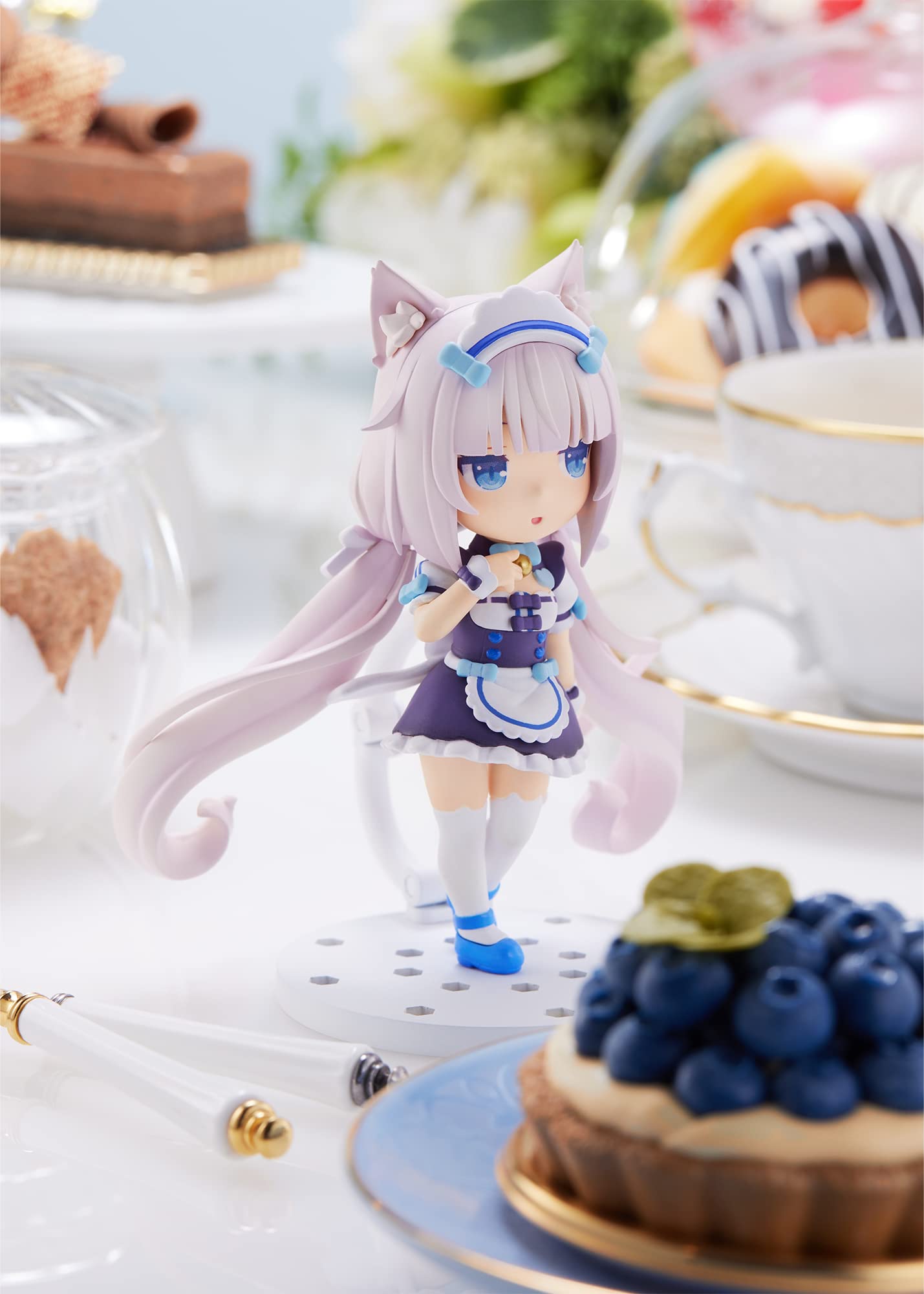 Plum Nekopara: Vanilla Mini-Figure 100 Non-Scale PVC Figure, Multicolor, 4 inches