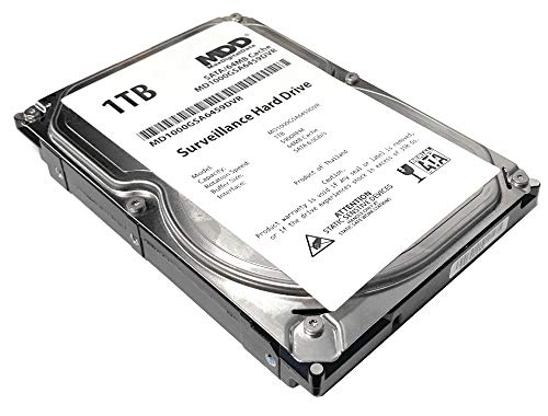 MaxDigitalData 1TB 64MB Cache 5900PM SATA 6.0Gb/s 3.5" Internal Surveillance CCTV DVR Hard Drive (MD1000GSA6459DVR) - w/ 2 Year Warranty