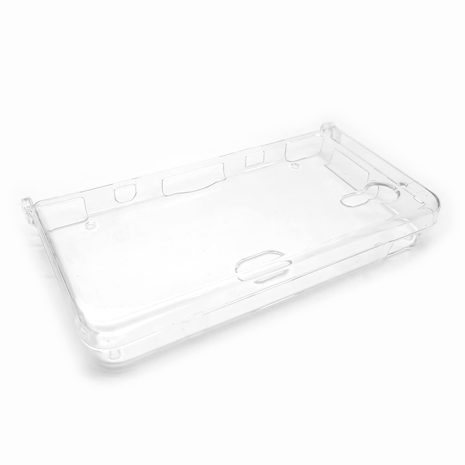 NDSiXL Protective Hard Housing Storage Case Crystal Replacement, Compatible with for Nintendo DSi XL / LL DSiXL DSiLL Handheld Console, Anti-Impact Transparent Protection Outer Casing Clamshell