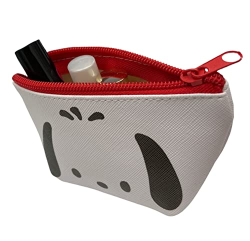 Sanrio Pochacco Face Boat Type Cosmetics Small Pouch Bag 4.3 in (W) Γ 3 in (H) Γ 2 in (D)