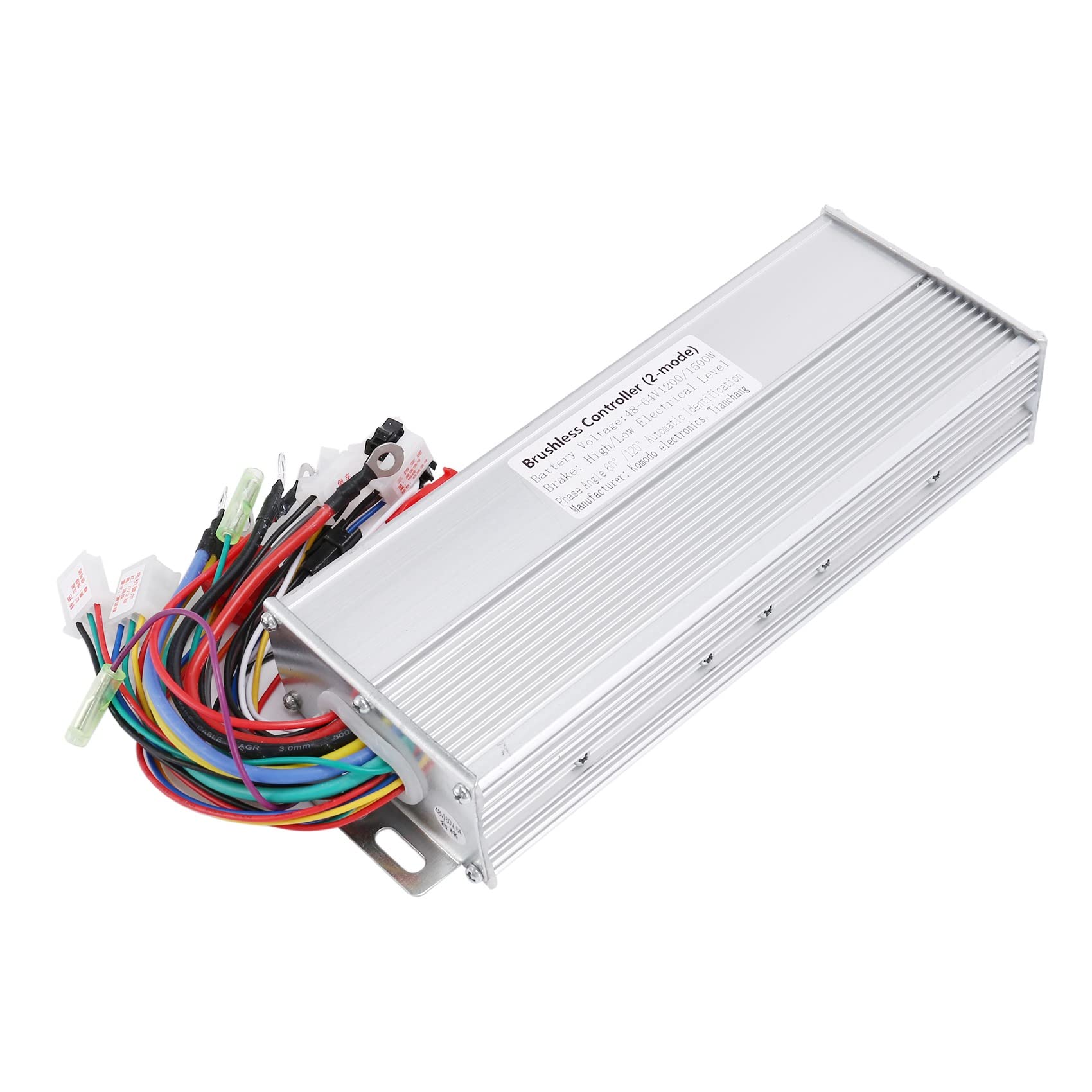 Pockety 48V 60V 64V 72V 1200W 1500W 18 Tubes Brushless Controller/Ebike Controller/Motor Controller for Electric Bicycle/Scooter