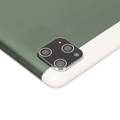 Rengu 10 Inch Tablet 4GB RAM 256GB ROM 100‑240V Green Tablet for Everyday Use (US Plug)