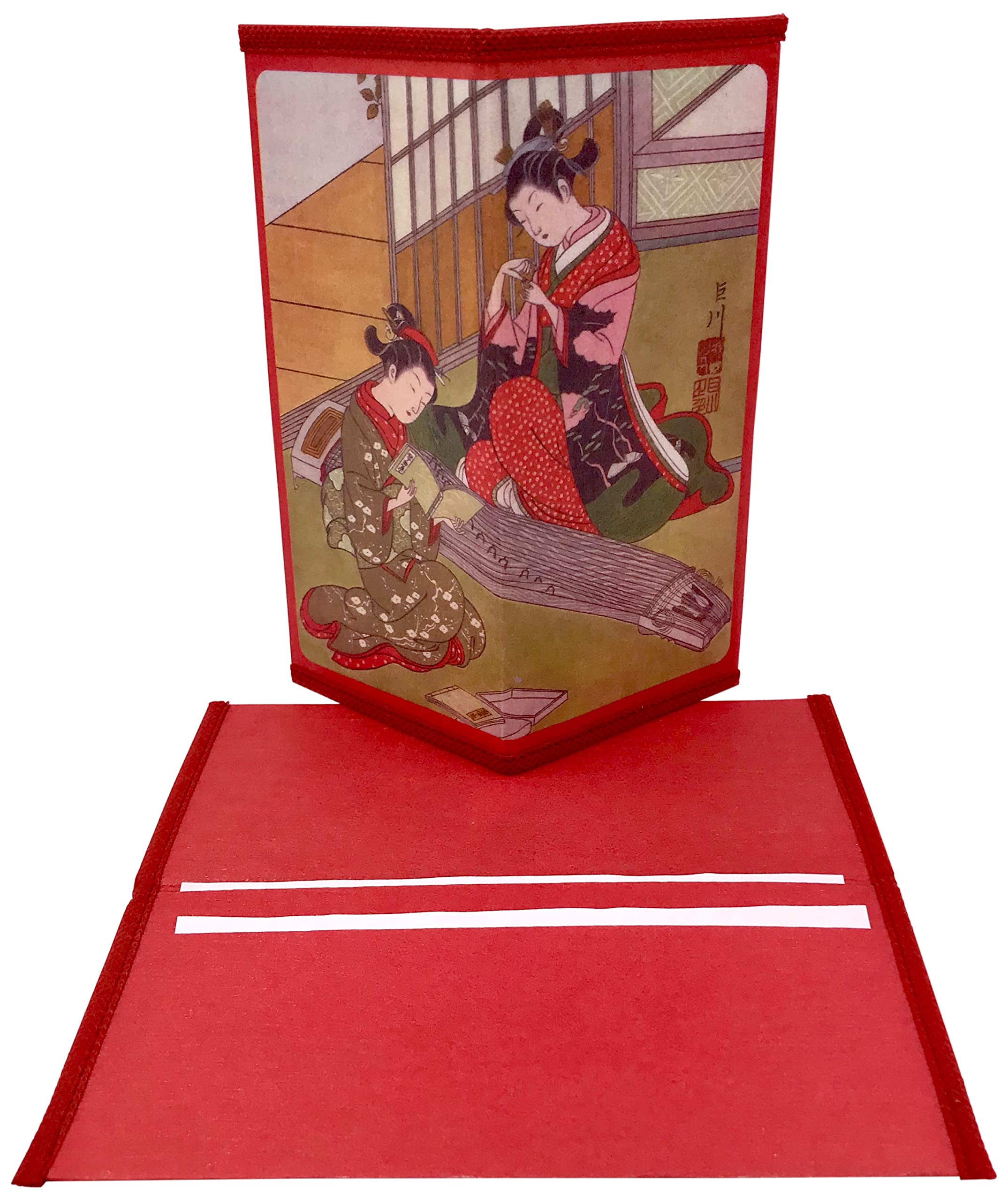 Pacific Co. Set/3 Japanese Rice Paper Wallet 3 Different Wallets Style Group ''2YRY''