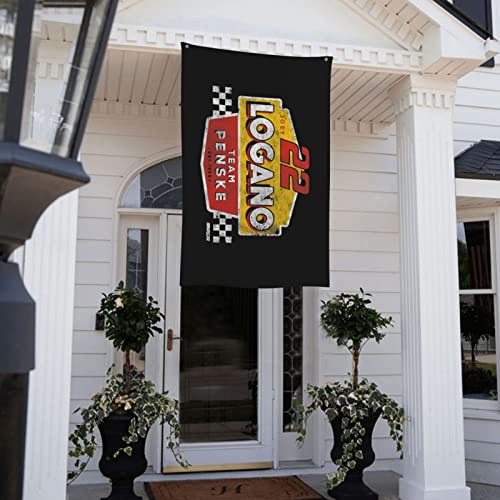 Joey Logano 22 3x5 Flag Indoor/Outdoor Banner Decorative Flag 100% Polyester Flag