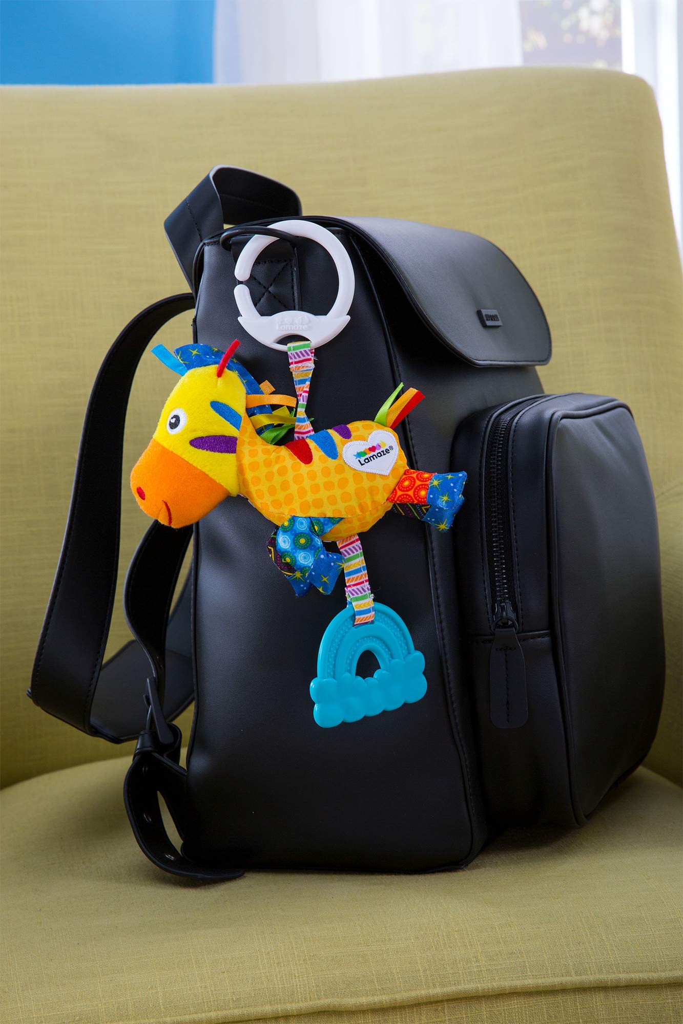 LAMAZE Zero The Zebra On-The-Go Baby Toy, Multi
