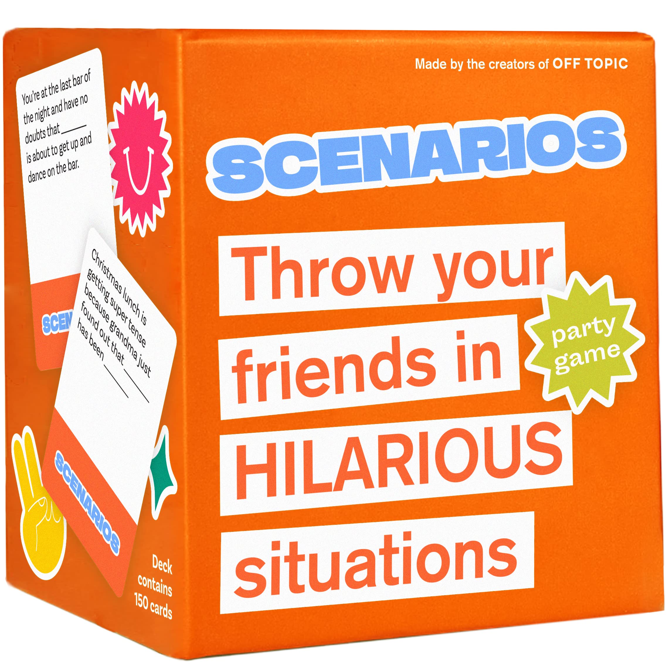 OFF TOPIC Salsa: The Adult Party Game of Hilarious Accusations | Roast Your Friends on Game Night | Fun Conversations for Groups