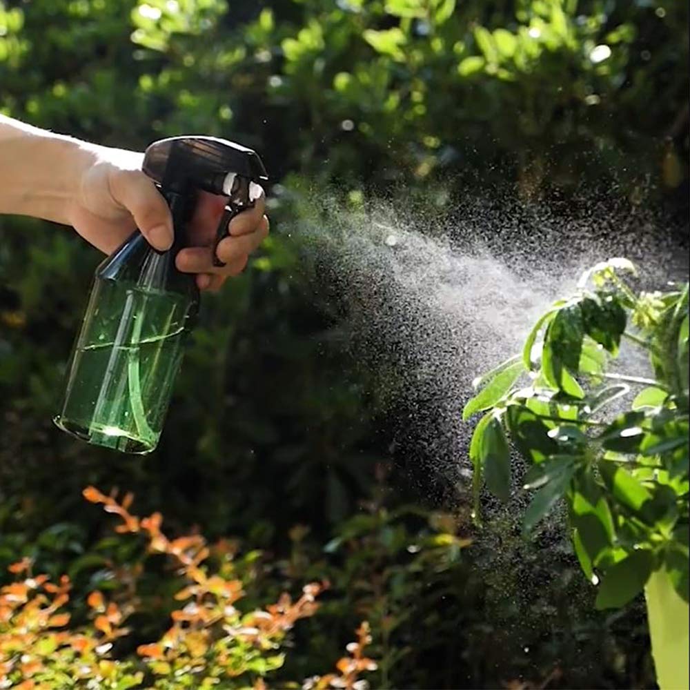 Tennedriv Green Watering Can for Indoor Plants with Long Spout, Water Spray Bottle for Plants, Plant Mister Spray Bottle