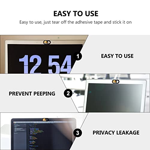 SOLUSTRE Desktop Camera Desktop Camera Desktop Camera 9 Pcs Ultra- Thin Privacy Tablets Webcam Cover Laptop Webcam Slider Blocker Camera Cover Slide Blocker Webcam Cover Blocker Tableta