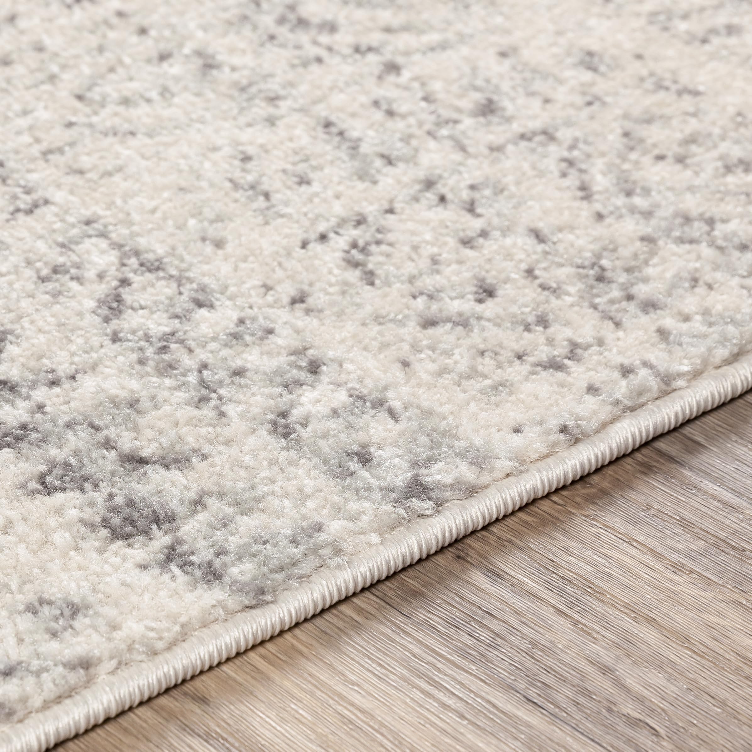 Livabliss Victor Bohemian Moroccan Area Rug,7'10" x 10'3",Gray