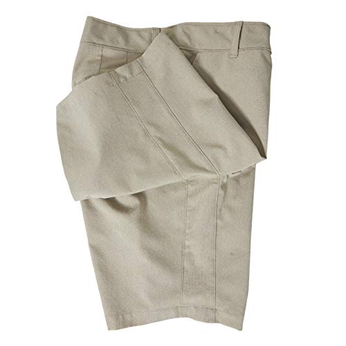 Lee Men's Performance Series Air-Flow Short, Khaki Heather, 34