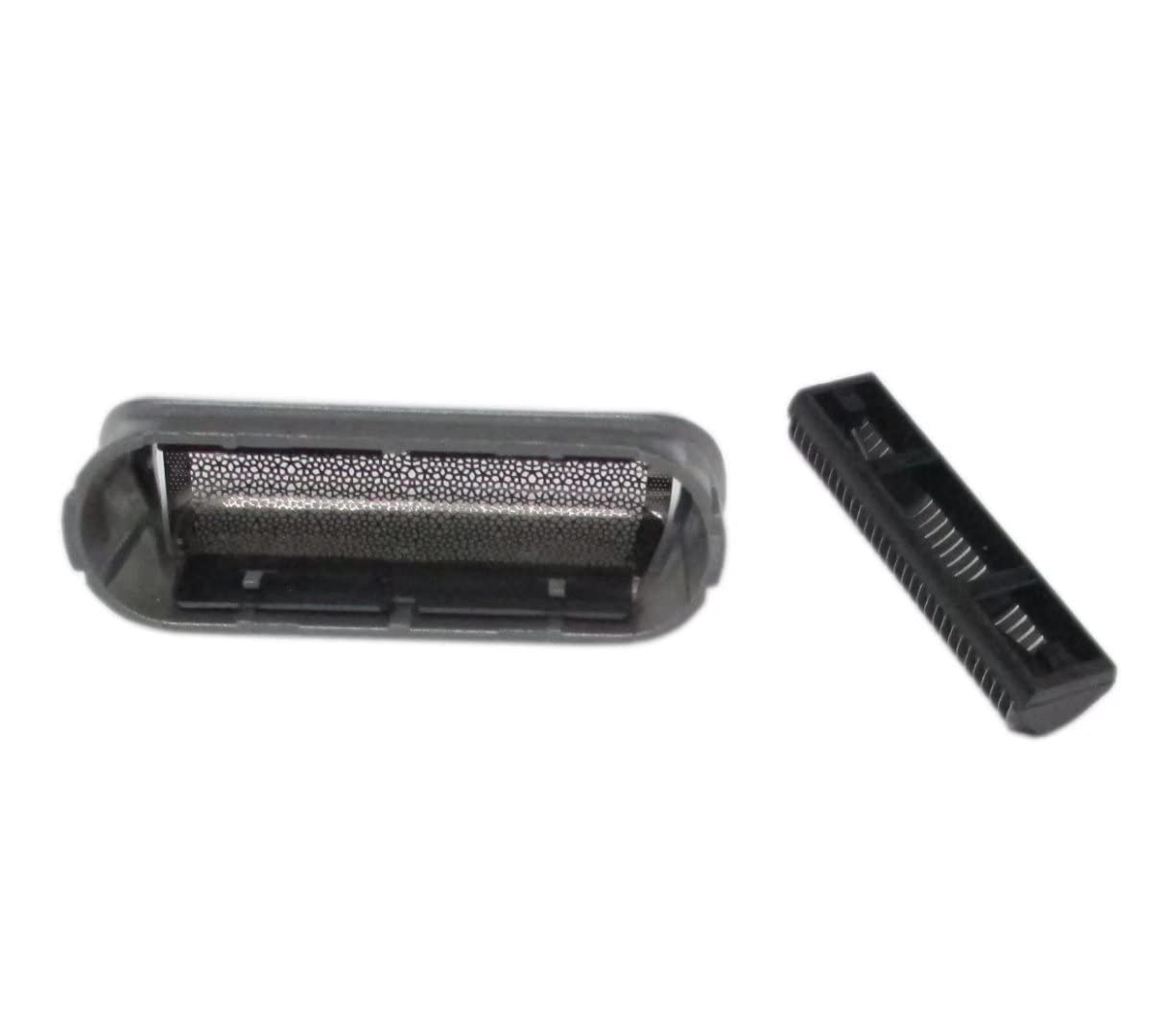 Replacement Shaver Foil and Cutter for Braun CruZer Twist PocketGo MobileShave M30 M60 M60S P40 P50 P60 P70 P80 P90
