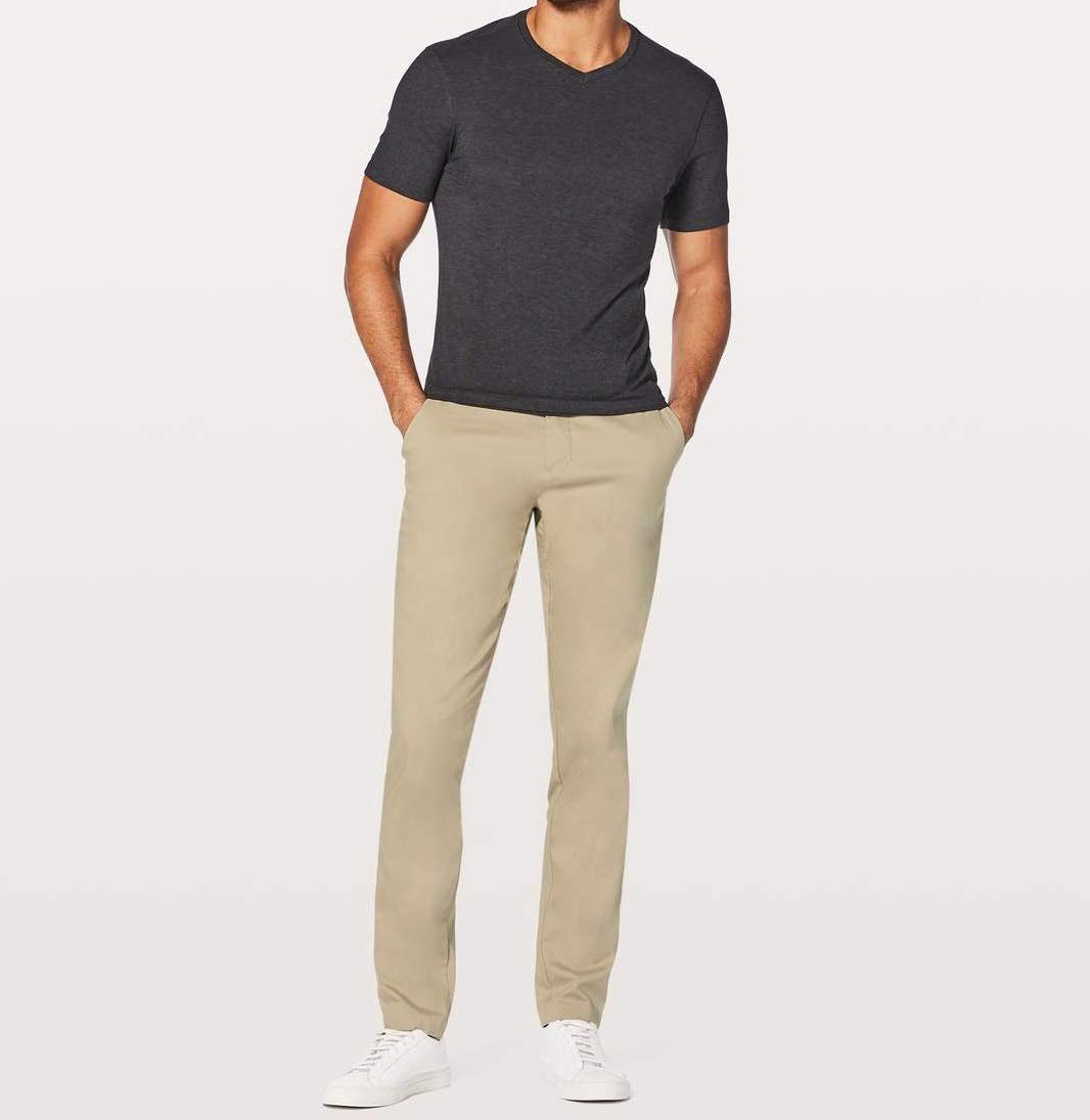 lululemon Commission Pant Slim 37" (Tofino Sand, 33)