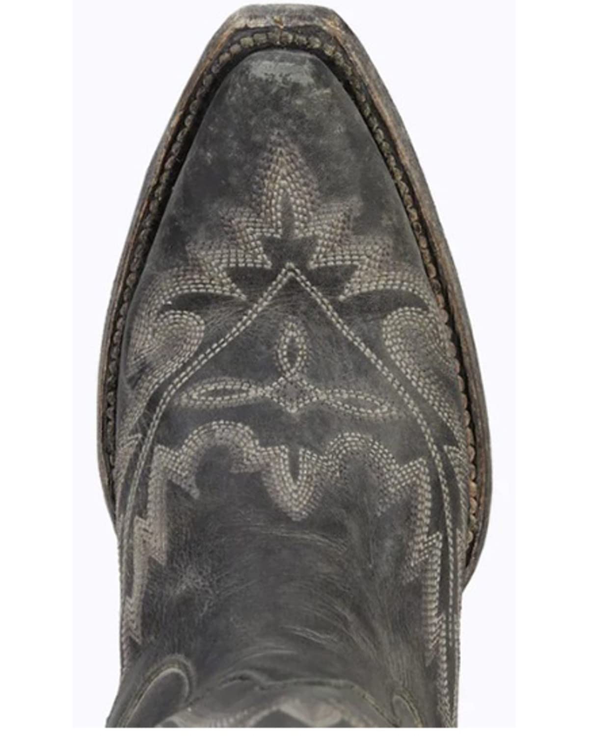 Lane Women's Lexington Leather Tall Western Boot Snip Toe Jet Black 7 M US