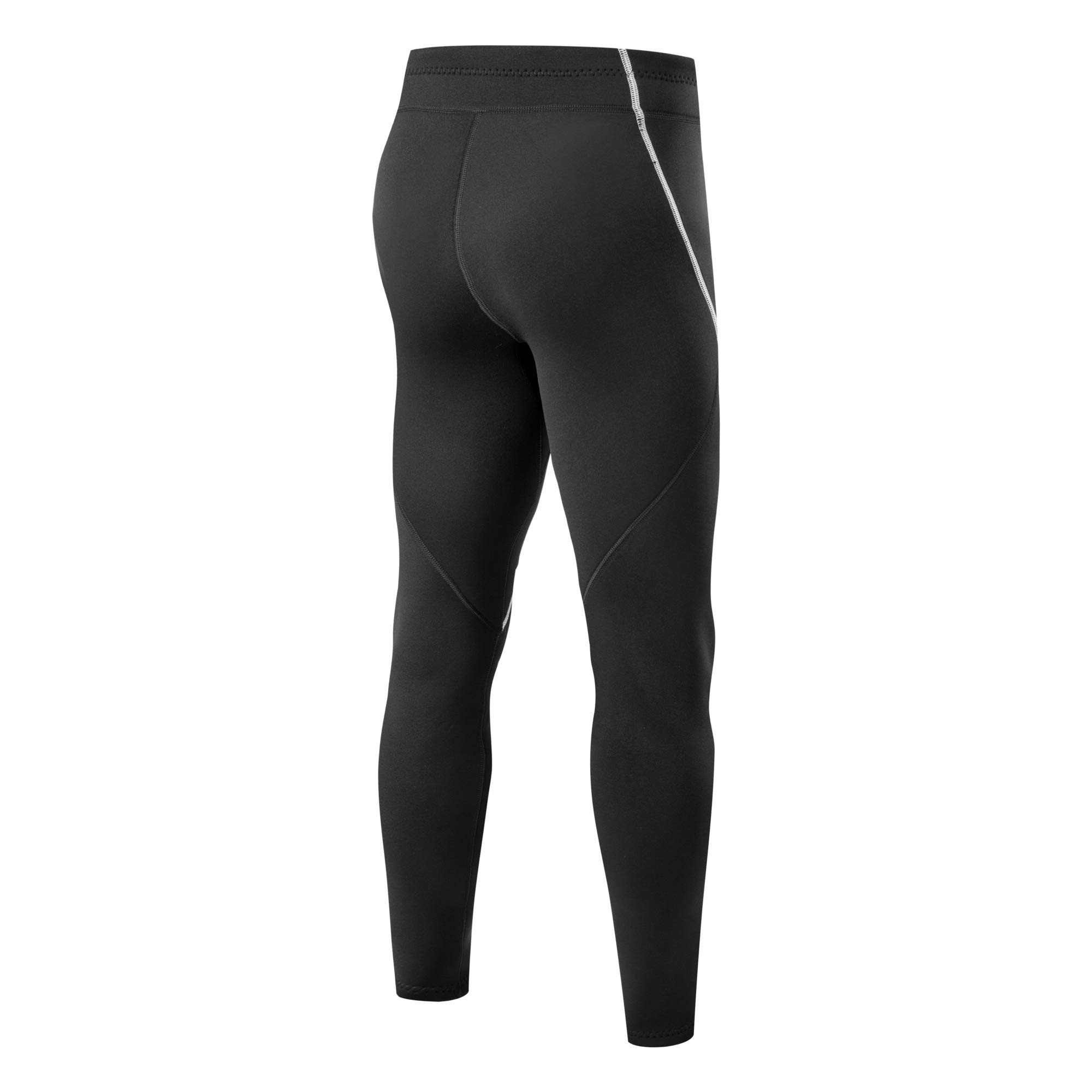 Men's Wetsuit Pants, 1.5mm Neoprene Long Pants for Surfing Kayaking Swimming Diving Canoeing (Gray, 3XL)