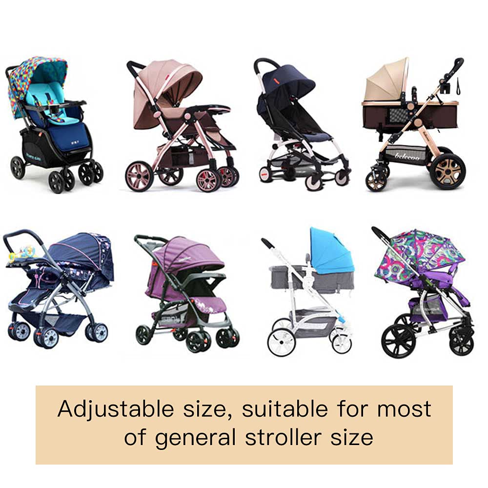 Lion Paw Stroller Rain Cover Travel Weather Shield Universal with Air Holes EVA Window, for Pushchairs Accessories Strollers Raincoat