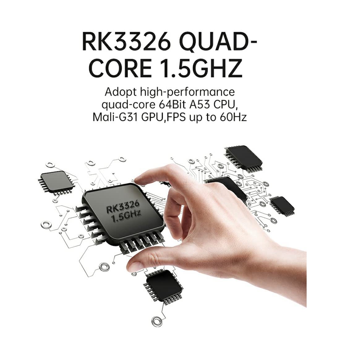 RGB10 MAX 2 Handheld Game Console, 5 Inch IPS Screen Retro Video Game Console with 128G TF Cards &20,000 Games, Built-in 30+ Emulators & 4200mAh Battery