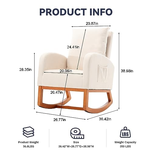 Living Room Chair Beige