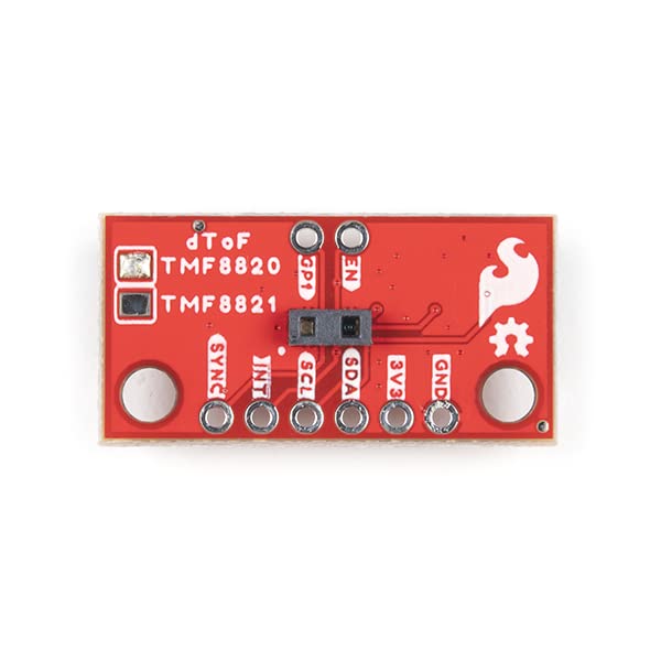SparkFun Qwiic Mini dToF Imager - TMF8820-5000mm Detection Range - 3x3 multizone Output Data - VCSEL - SPAD - TDC - Multi-lense-Array - Small Footprint 0.5in x 1in- histogram Technology