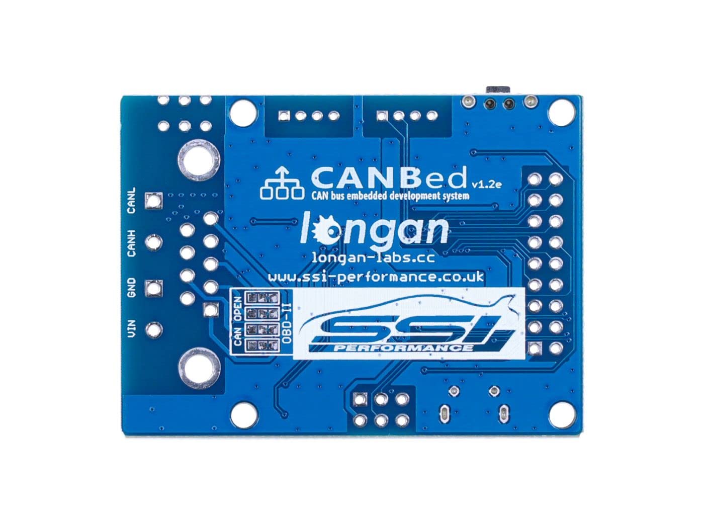 Seeed Studio CANBed Dual - RP2040 Chip-Based Arduino CAN Bus Development Board with 2 Independent CAN Bus Interfaces(CAN2.0 & CAN FD), 133MHz CAN Controller for Car Data Reading.
