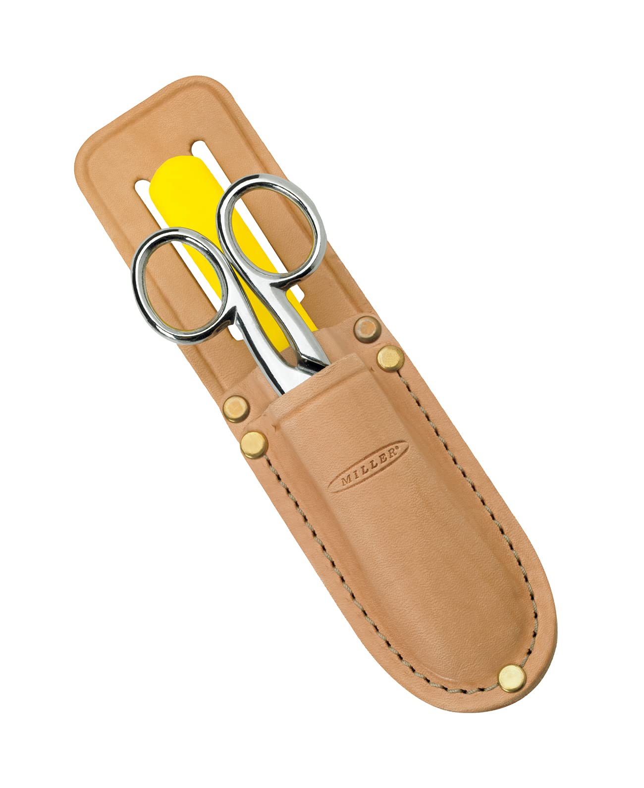 Miller 925CS Series Kit, Electrician Tools, Splice Knife and Scissors with Sheath and Belt Loop, Splicing Tools for Professional Technicians