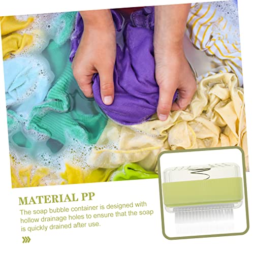 LIGHTAOTAO Box Scrubber Tray Bathroom Supplies soapdish soap Dispenser foaming soap Dish soap Dish with Drain soap Drainage case bar soap Holder bar soap Roller abs The Bubble Travel