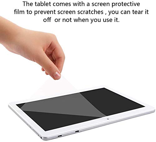 WECOOL Tablet 10 Inch, Android Tablet 9.0 Pie, 2GB RAM 32GB ROM, 3G Phone Dual SIM Card Slots and Cameras, GMS Certified, Support Bluetooth, WiFi, GPS (Silver)
