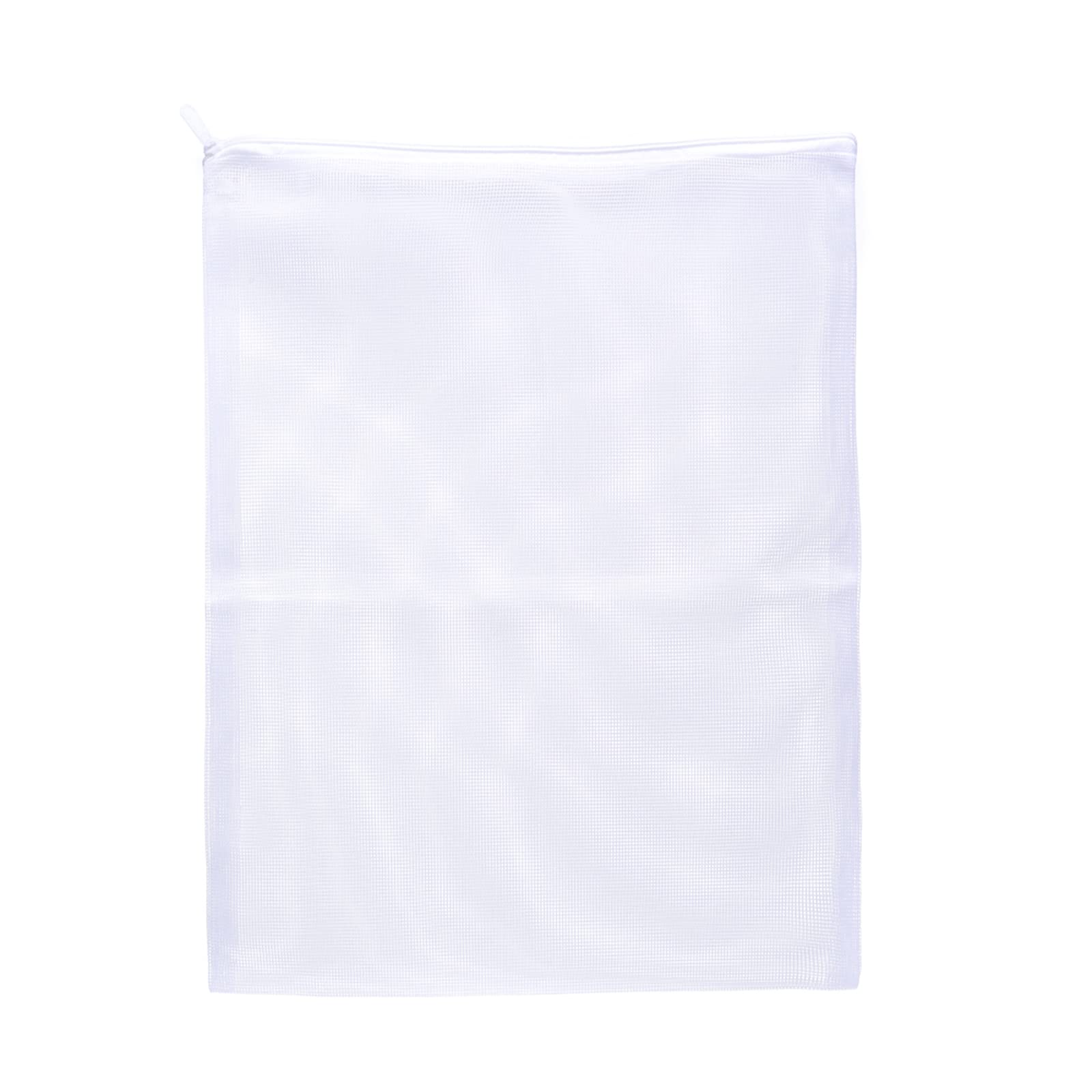 JIHAQUA Aquarium Filter Bags Large - Reusable Fish Tank Filter Media Mesh Bags with Plastic Zipper (11.5 x 15.5 inch (6 Pack))