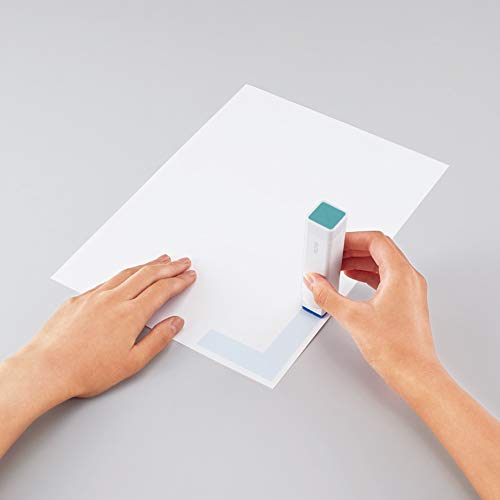 Kokuyo Gloo Square Glue Stick, Firm Stick, Middle Size, Pack of 3, Japan Import (TA-G302-3P)