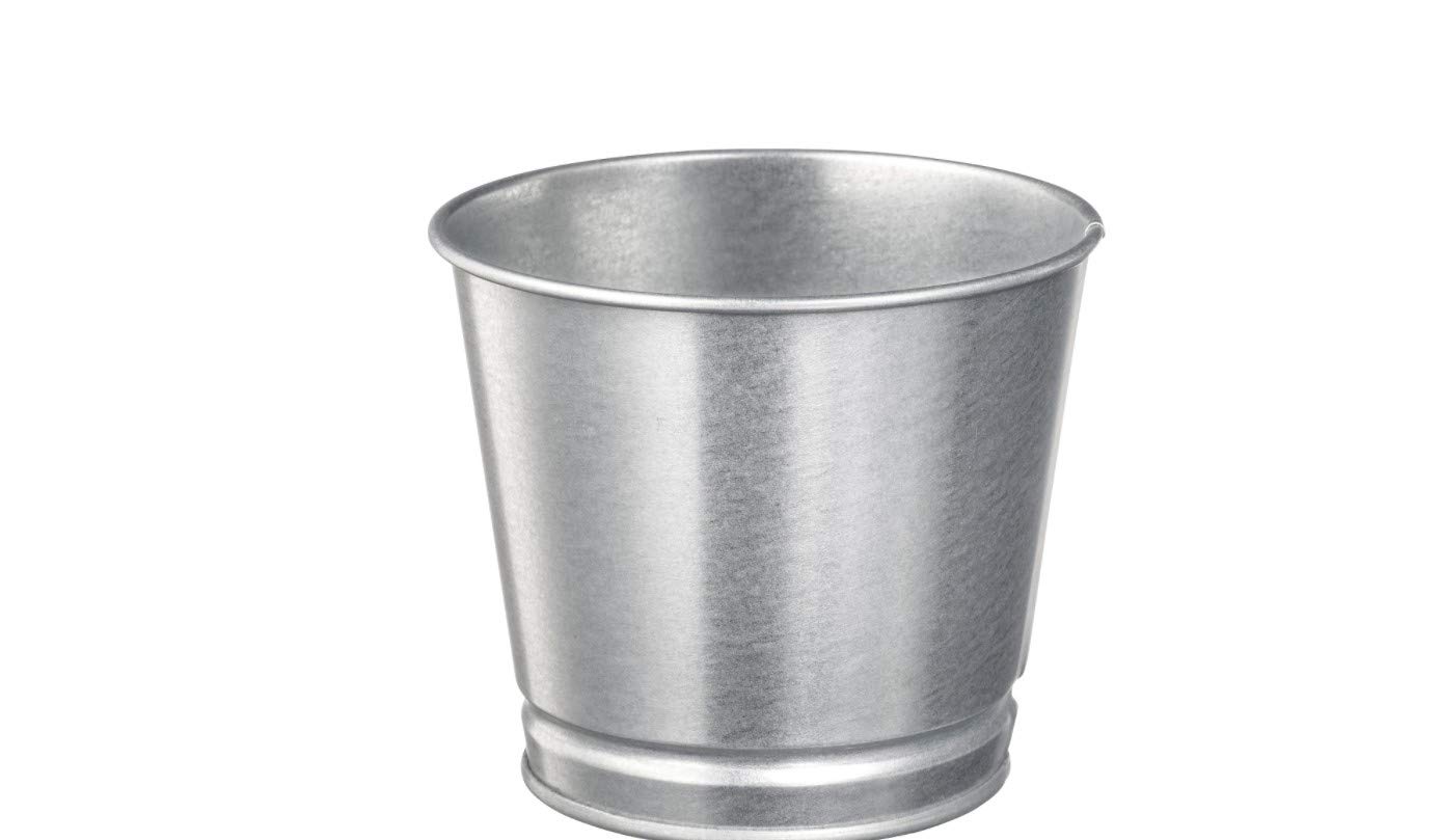 Mini Metal Buckets, 5-Pack Tin Bucket for Buffet Party Supplies, Flower Vases, Wedding Supplies, and Table Decoration