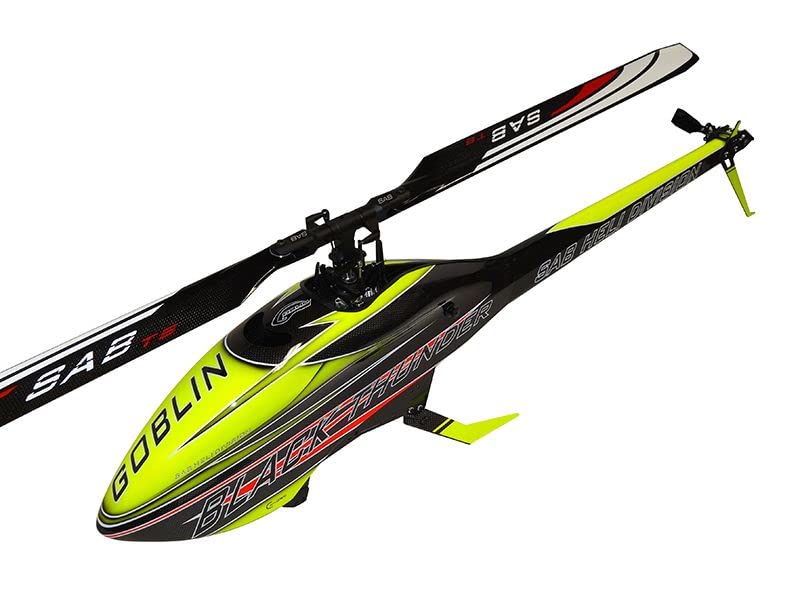 SAB Goblin 700 Black Thunder Iconic Edition - with Main and Tail Blades - HELIDIRECT