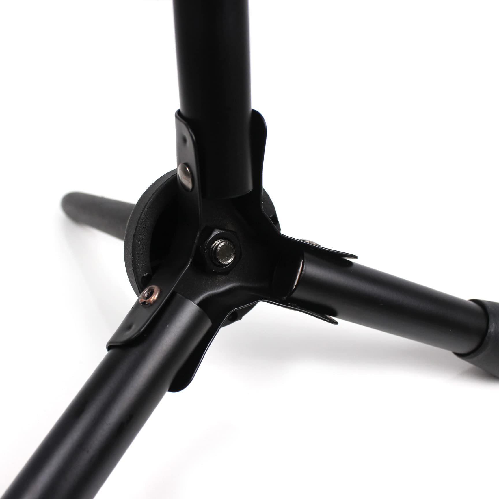 Richyi Flute Clarinet Stand,Portable Tripod Foldable Holder for Bass, Bohm & Cross Flutes Clarinet Woodwind Instrument