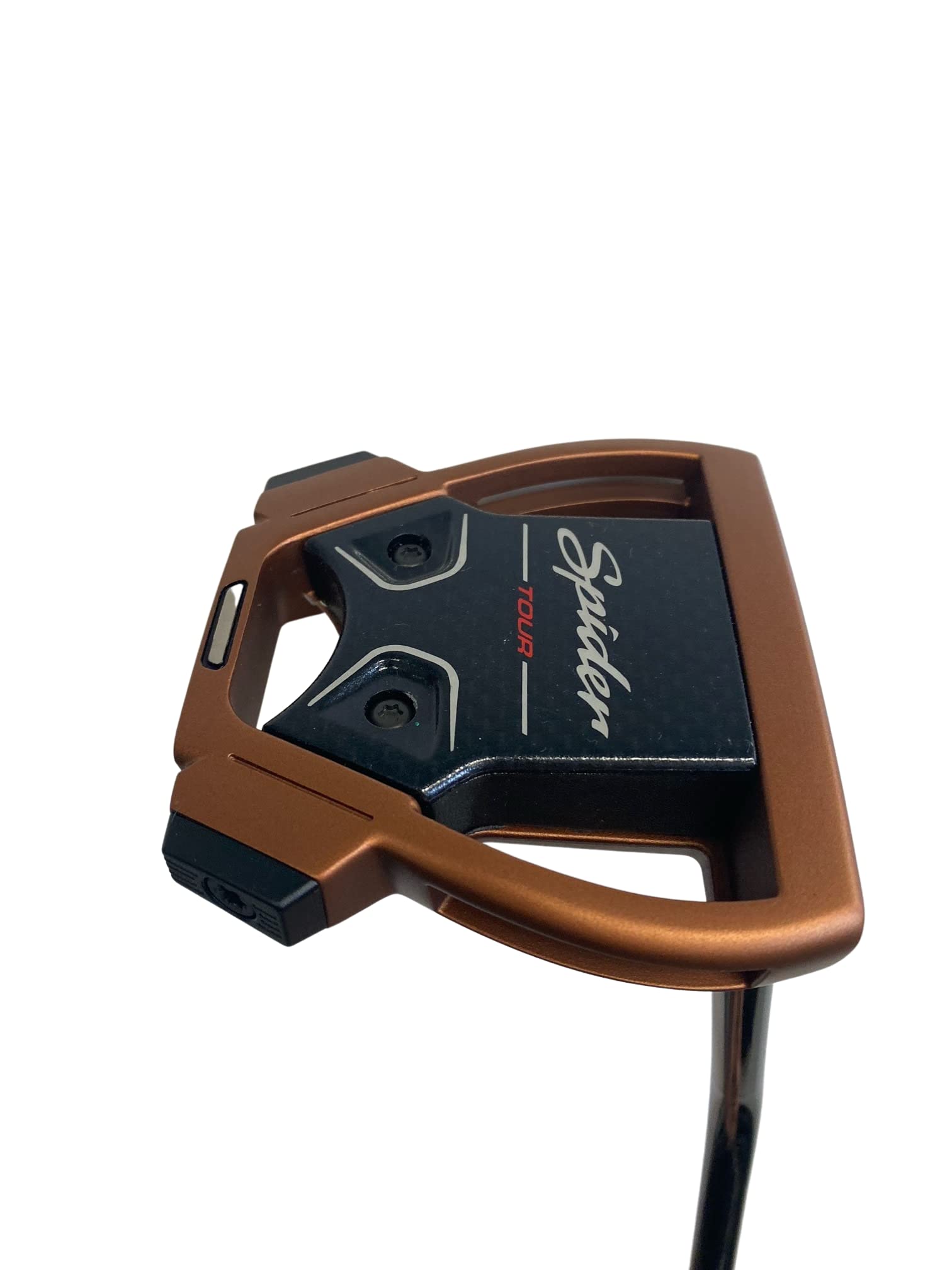 New Taylormade Spider Tour Copper Heel Bend Putter, No Sight Line, Blast Grip (Right, 33)