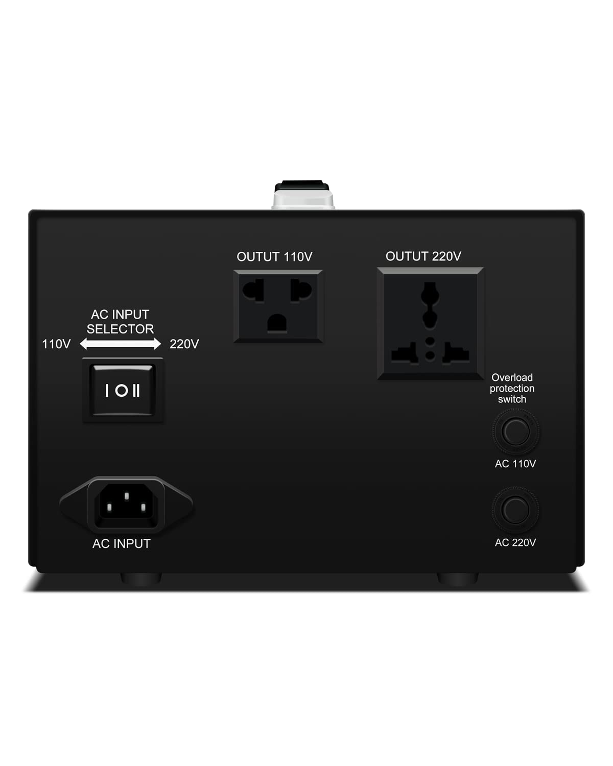 Step Down/Up Transformer 220v to 110v, 3000W Voltage Converter 110 to 220 120v to 240V Heavy Duty Power Transformer