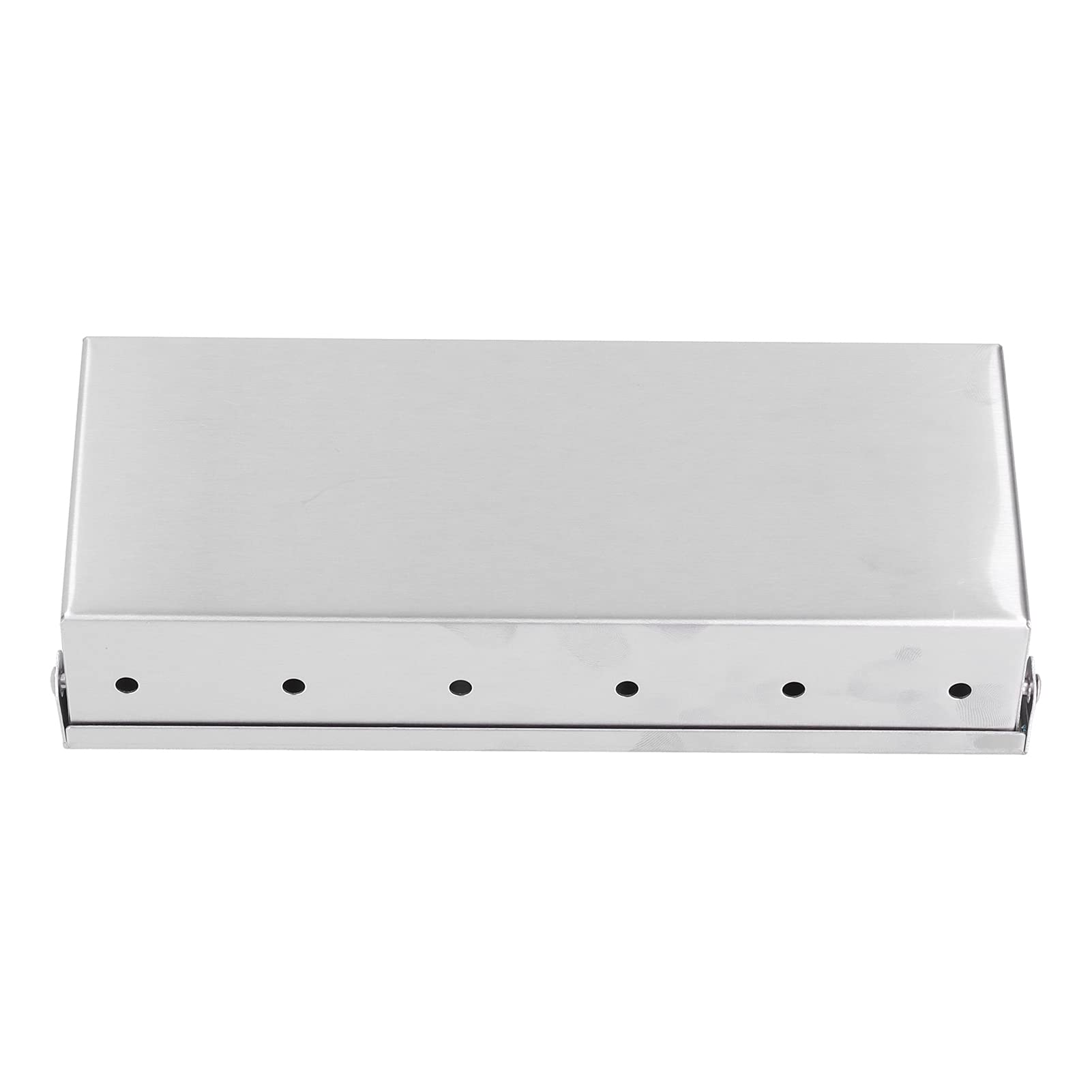 Jerys Smoker Box, Wood Chip Stainless Steel Barbecue Grill Box for Picnic for Party