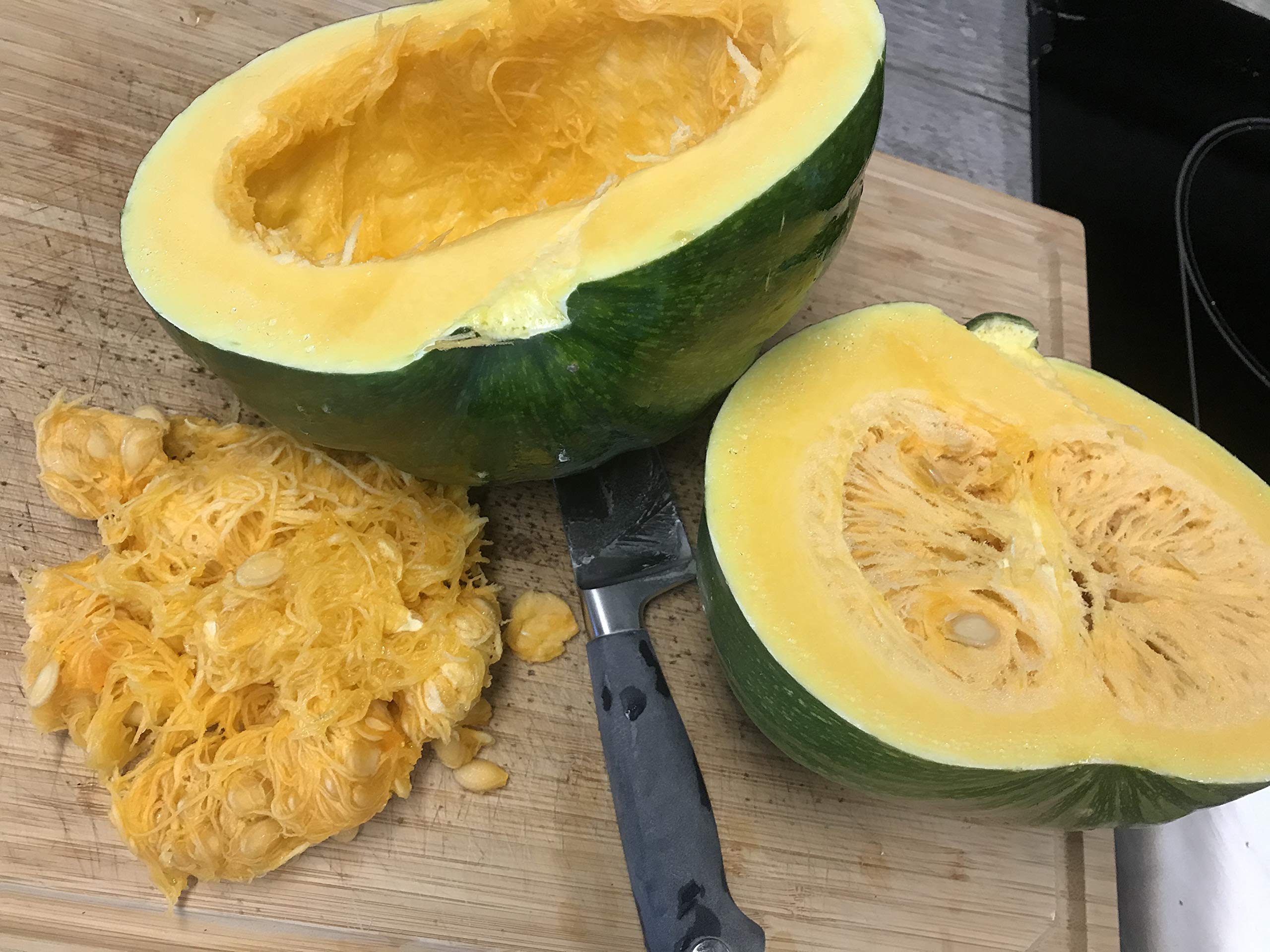Seminole Pumpkin Seeds Non-GMO Heirloom Orange Variety