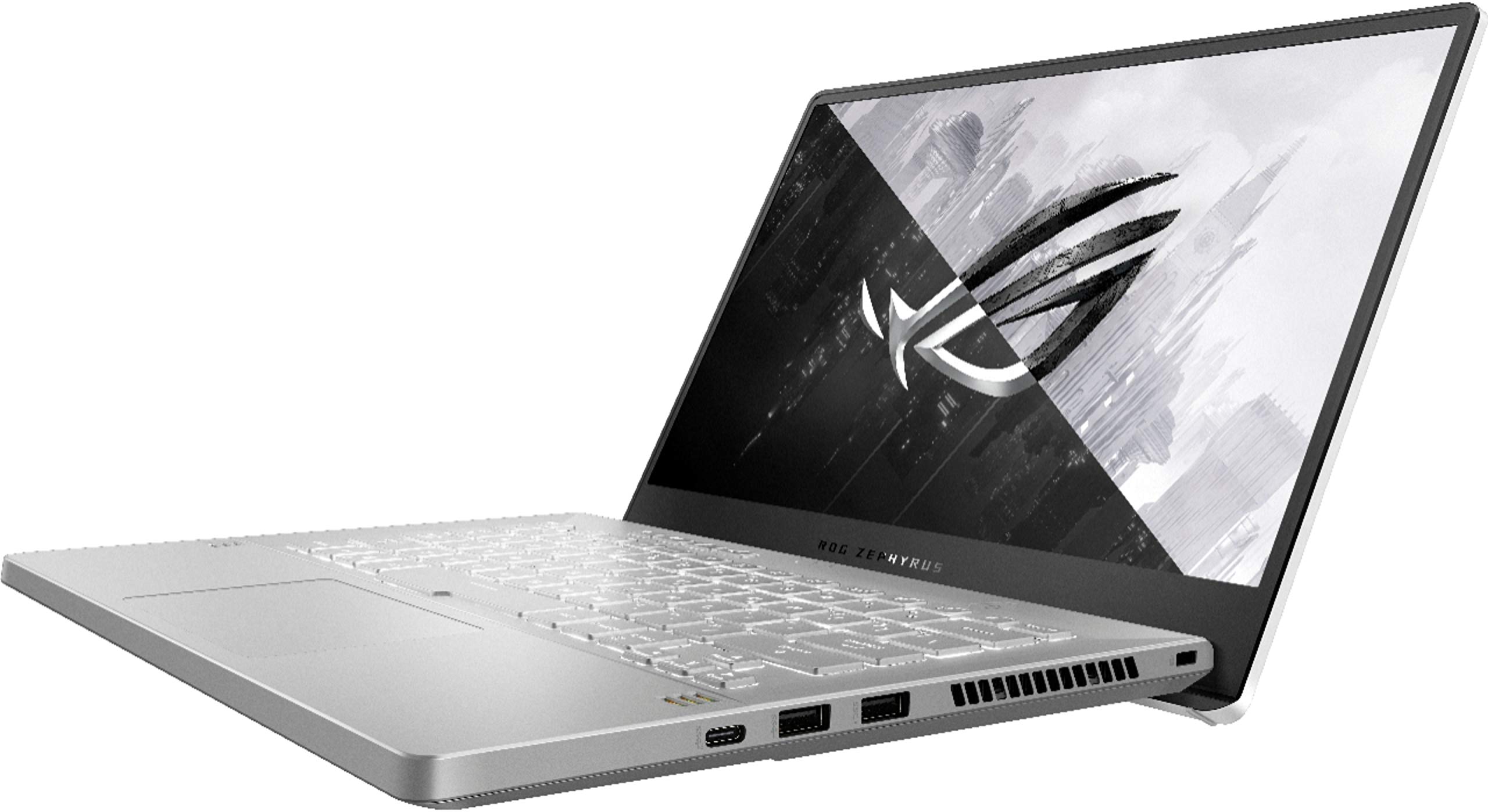 Newest Asus ROG Zephyrus 14" 144Hz FHD IPS Gaming Laptop, AMD Ryzen 9 5900HS(Beats Intel i9-10980HK), GeForce RTX 3060, Backlit, Windows 10, White (16GB | 1TB SSD, R9)