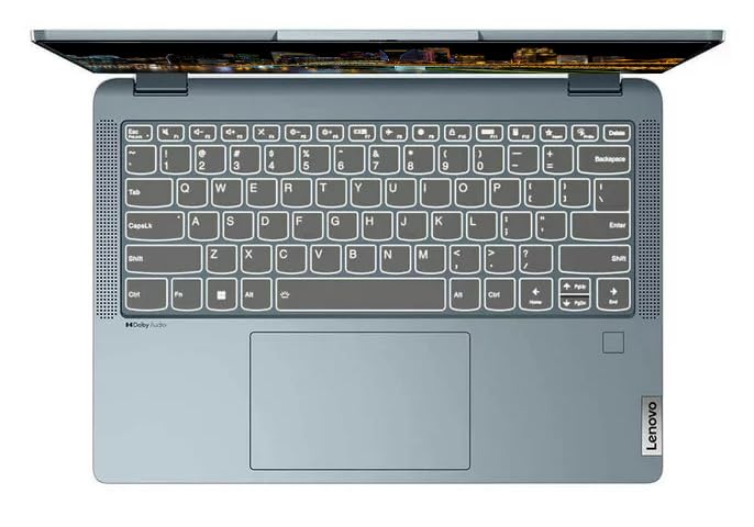 Lenovo 2023 Convertible 2-in-1 Laptop,14Inch IPS 2K(2240x1400) Touchscreen Intel 10-Core Processor i7-1255U Up to 4.60GHz 16GB Ram 512GB SSD Backlit Keyboard Fingerprint Reader Win11 OS(Renewed) Blue