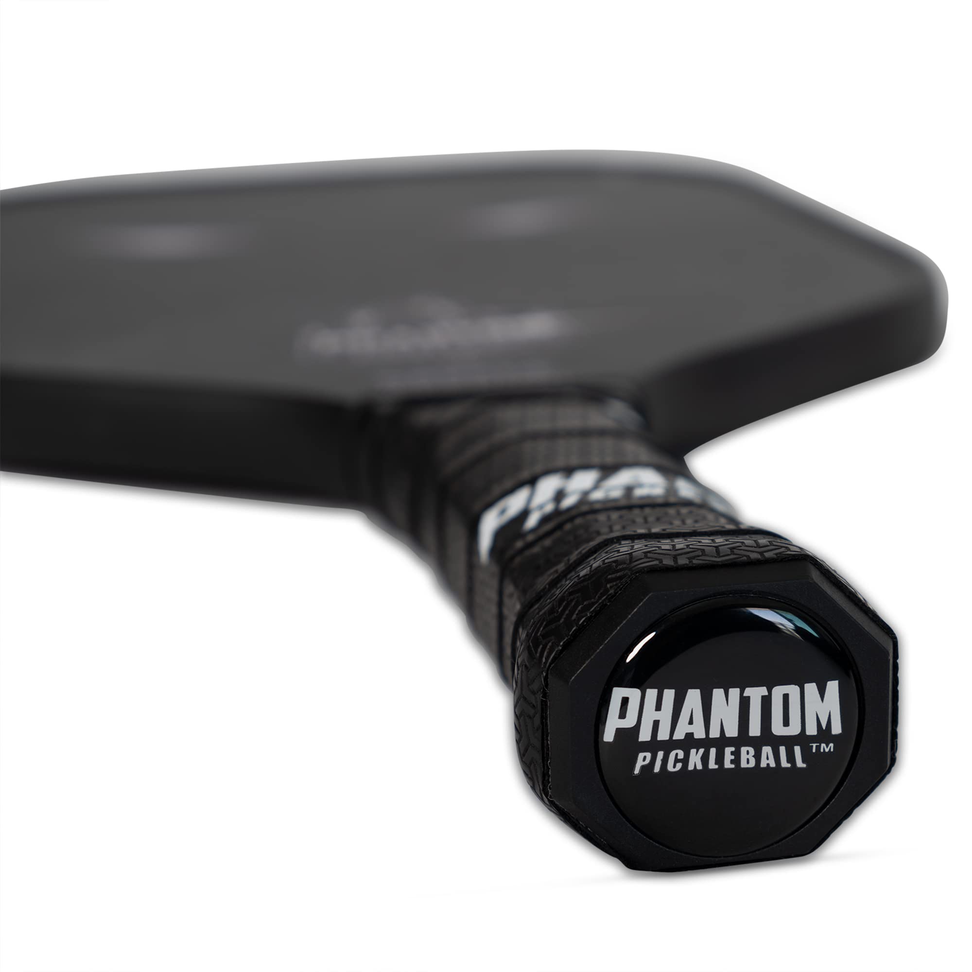 Phantom Immortal Carbon Fiber Wide Body Pickleball Paddles - Max Grit and Spin - USAPA Approved β Pickleball Rackets - Pickle-Ball Equipment with Polypropylene Core β Lightweight (Gold)