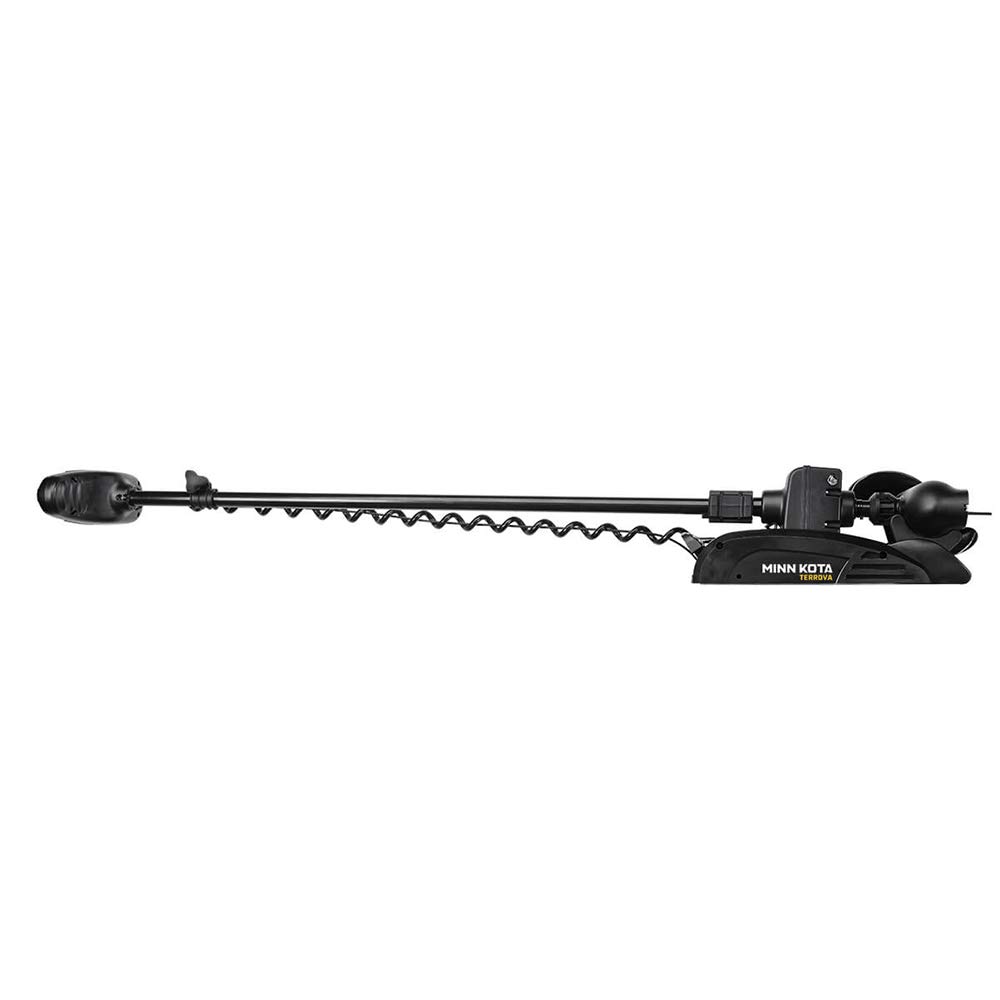 Minn Kota 1358807 Terrova Freshwater Electric-Steer Bow-Mount Trolling Motor with Universal Sonar 2 & i-Pilot GPS (Foot Pedal and Micro Remote Included, NO Heading Sensor), 55 lbs Thrust, 45" Shaft