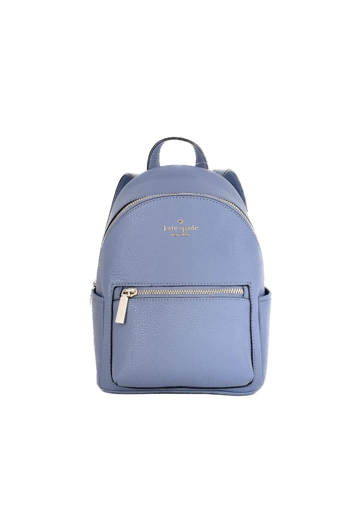 Kate Spade Leila Pebbled Leather Mini Dome Backpack Bag (Fresh Blue)