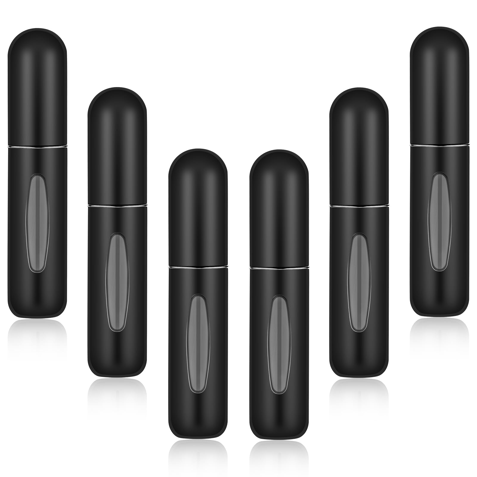 IMPORX Perfume Travel Refillable Cologne Atomizer Small Empty Spray Bottles Travel Size Perfume Atomizer Travel Accessories for Women Mens Mini Spray Bottle for Travel Essentials 5 Pack 12ml/0.4oz