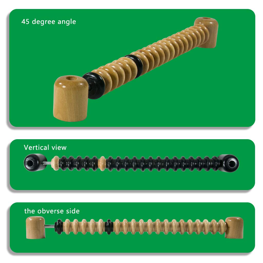 JS&YY Shuffleboard Score Keeper,Shuffleboard Scoreboard,Classic Wooden Bead Score System,Used with Shuffleboard Table