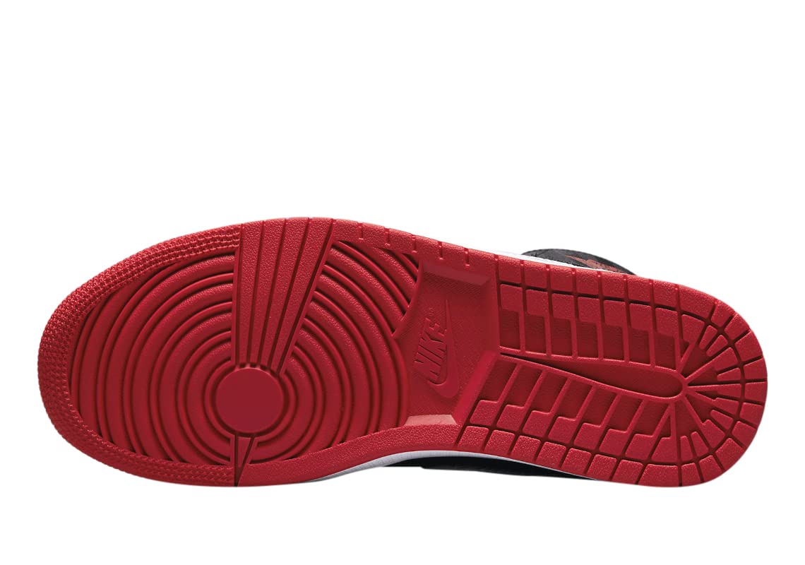 Jordan Women's 1 Mid SE Utility Black/White-Gym Red (DD9338 016) - 8
