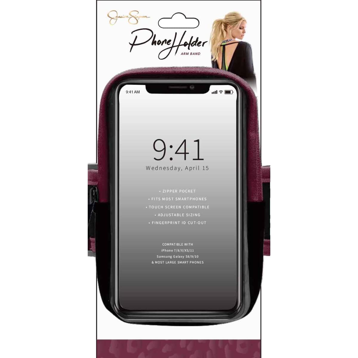Jessica Simpson Armband Cell Phone Holder, Cat