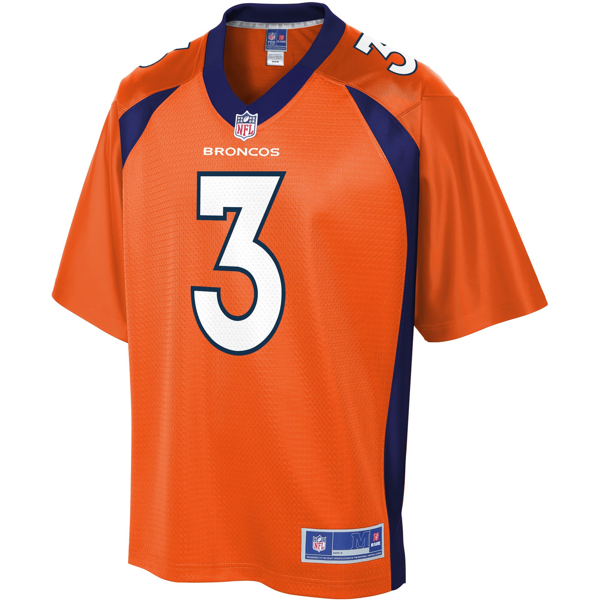 NFL PRO LINE Men's Russell Wilson Orange Denver Broncos Player Jersey