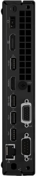 Lenovo 2023 ThinkCentre M75q Tiny Gen2 Business Desktop, AMD Ryzen 5 PRO 5650GE Processor, 16GB DDR4 RAM, 512GB PCIe SSD, AMD Radeon Graphics, Win 11 Pro, Black (Renewed)