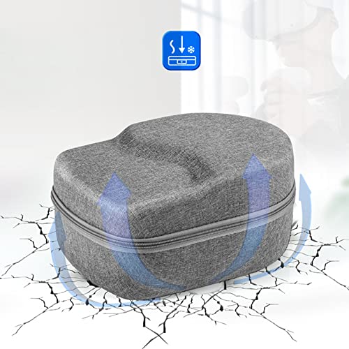 OTGO Shockproof Hard Nylon Partition Storage Bags Compatible with Quest 2 Headset Convenient Headset Carrying Case Protective Cover
