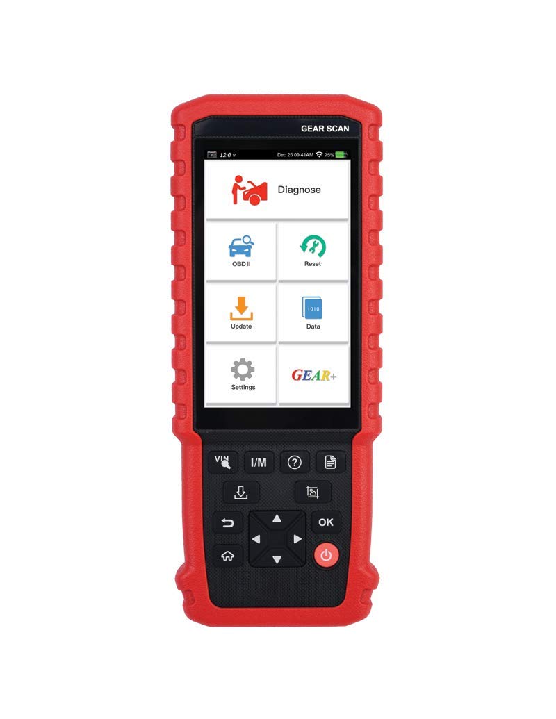Launch Gear SCAN OBD2 Scanner Diagnostic Scan Tool All System Diagnosis Scan Tool with Oil Reset/EPB/BMS/SAS/DPF/TPMS Relearn/Steering Angle Reset Brake Pad Reset Anti-Theft Matching