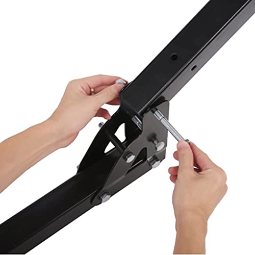 LZL 4 Bike Rack Bicycle Carrier Racks Hitch Mount Double Foldable Rack for Cars, Trucks, SUV's and minivans with a 2" Hitch Receiver (Color : A Bicycle)